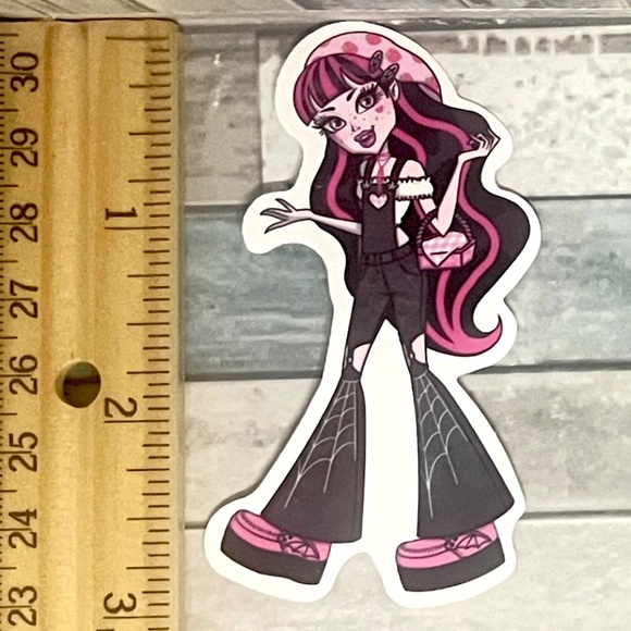 Office | 110 Y2k Monster High Reusable Waterproof Vinyl Sticker Decal ...